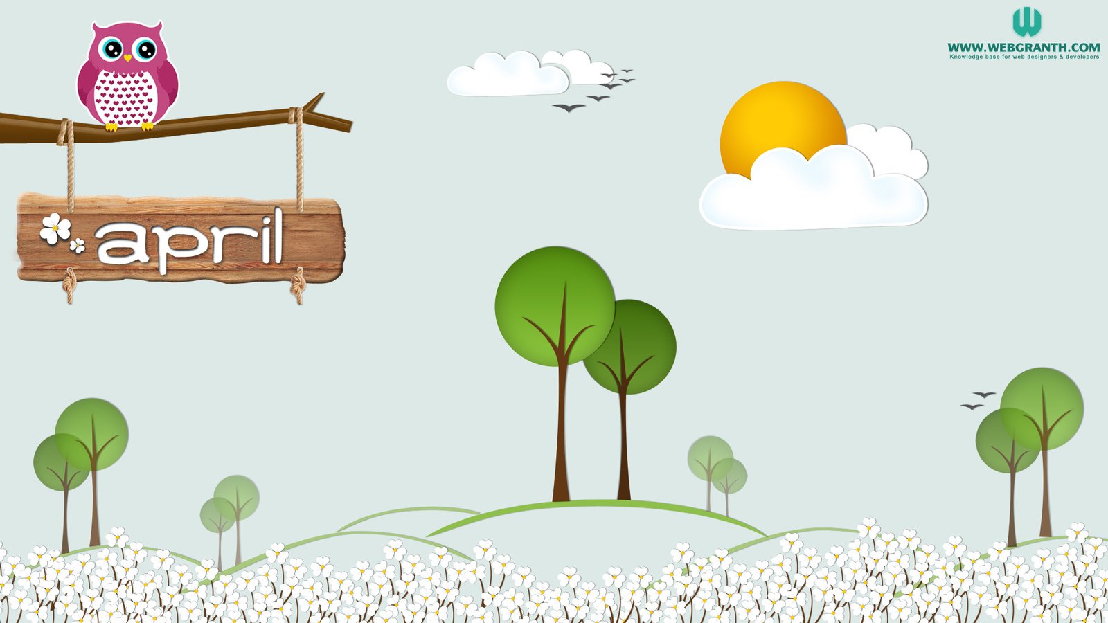 April 2013 Wallpaper